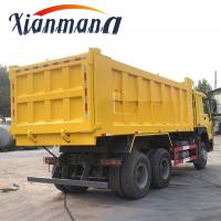 China 10 Wheels 371hp 6x4 Used 25 Ton Howo Dump Truck With Cargo Tank Length 5.3-6.2M for sale