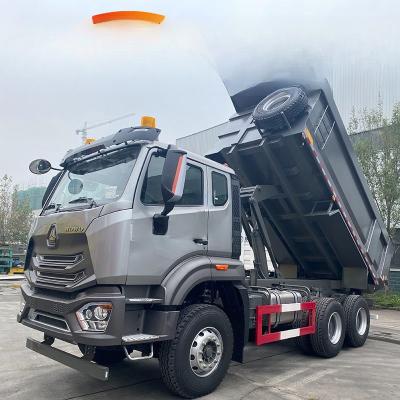 China 35 Ton 6X4 371HP Air Suspension Sinotruk Hohan Dump Truck Manual for Mining for sale