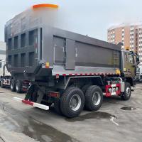 China 35 Ton 6X4 371HP Air Suspension Sinotruk Hohan Dump Truck Manual for Mining for sale