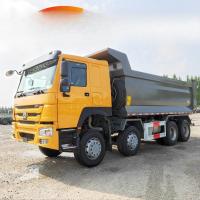 China Howo Euro 4 380hp 8x4 Dump Truck with ZF8118 Steering System and 50 Ton Capacity for sale