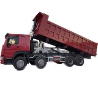 China 50 Ton 12 Wheels Sinotruk Dump Truck Used Howo 371 375 420 HP Tipper Truck 8X4 Red for sale