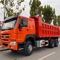 China Diesel Fuel Type 371HP Sino Howo Dump Truck Second Hand 10 Wheeler Tipper Truck for sale