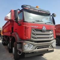 China 8x4 12 Wheeler 40 Ton Sinotruk Dump Truck , 12 Tyre Tipper Truck EUR 2 380hp for sale