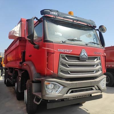China 8x4 12 Wheeler 40 Ton Sinotruk Dump Truck , 12 Tyre Tipper Truck EUR 2 380hp for sale