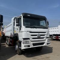 China Left Rudder 375HP 10 Wheeler Sinotruk Dump Truck 30tons Second Hand 6x4 HOWO Tipper for sale