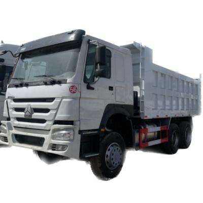China 30 Ton 10 Wheeler Sinotruk Howo Volquetes 6x4 Used Dump Truck Engine Capacity 8L 375 for sale