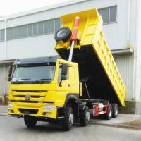 China Used Sinotruk Dump Truck Howo 371 375 Weichai Tipper Truck 6x4 300-400L Fuel Tank for sale