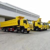 China Used Sinotruk Dump Truck Howo 371 375 Weichai Tipper Truck 6x4 300-400L Fuel Tank for sale