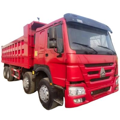 China Used 12 Wheeler Sinotruk Dump Truck 8x4 30 40 50ton Diesel Mining Truck for sale