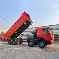 China Used 12 Wheeler Sinotruk Dump Truck 8x4 30 40 50ton Diesel Mining Truck for sale