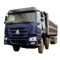 China 2012 Diesel Used SINO TRUCK hovo 371 375HP 8x4 6x4 Tipper Truck with Euro 2 Engine for sale