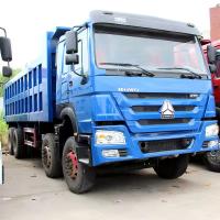 China 2012 Diesel Used SINO TRUCK hovo 371 375HP 8x4 6x4 Tipper Truck with Euro 2 Engine for sale