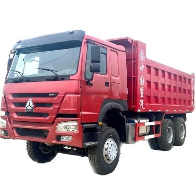 China Diesel Fuel Type Sinotruck Howo 6X4 371HP 10 Tires 30 Ton Medium Mining Dump Truck for sale
