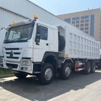China Used Mini Dump Truck with 351-450hp Horsepower and 7800x2550x1550 Cargo Tank Dimension for sale