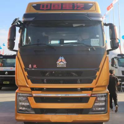 China Used HOWO SINOTRUCK 6X4 Truck Head T7H 460 Tractor Truck with EURO 5 Emission for sale