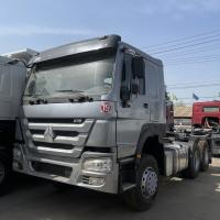China Video Technical Support Diesel Used Sinotruck Howo Tractor Truck 375HP Tow Tractor Towing for sale