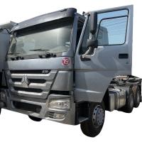 China Used Sinotruk Tractor Truck 371HP WEICHAI Diesel Engine Capacity 8L Rear Camera None for sale