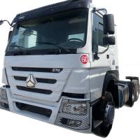 China 6x4 Wheel 375 HP Sino Prime Mover Right Hand Drive Used Trailer Tractor Truck Head for sale