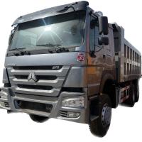 China 375 Right Hand Drive Dump Truck Euro 2 with Automatic Air Conditioner and 6 Cylinders for sale