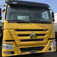 China Used Howo Sinotruk 371 6x4 T7 Tractor Truck With Front Axle 7.5T 6 Cylinders for sale