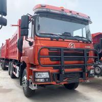 China Used Camion Shacman Segement Heavy Truck Left Steering For Mining Transportation for sale