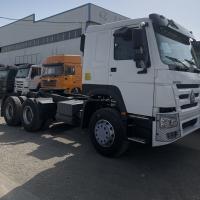 China 351-450hp Howo Sinotruk Tractor Truck 8L 6x4 10 Tires With Automatic Air Conditioner for sale