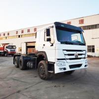 China Affordable Used HOWO 6X4 375HP Tractor Truck Head with Comfortable Cabin in Africa for sale