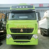 China Used Chinese Sinotruck Howo T7H 480 540 Hp 6X4 Tractor Truck Head With Aluminium Fuel Tank for sale