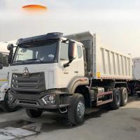 China Left Steering Sinotruk Howo 6x4 Dump Truck Used 375hp 10 Wheels 20CBM Tipper Trucks for sale
