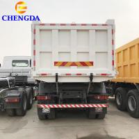 China Left Steering Sinotruk Howo 6x4 Dump Truck Used 375hp 10 Wheels 20CBM Tipper Trucks for sale