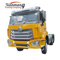 China Sinotruk Howo NX 371 400 HP Trailer Tractor Truck Head With Left Steering And No Cruise Control for sale