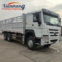China 371hp Diesel Howo Cargo Truck , Sinotruk 6*4 10 Wheelers Used Cargo Truck for sale