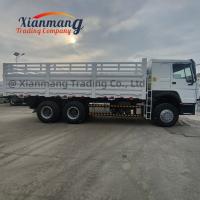 China 371hp Diesel Howo Cargo Truck , Sinotruk 6*4 10 Wheelers Used Cargo Truck for sale