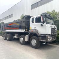 China Howo NX Tipper Truck Sinotruk Hohan 8*4 Dump Trucks 12 Wheeler U Box For International Market with 2 Reverse Shift for sale