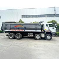 China Howo NX Tipper Truck Sinotruk Hohan 8*4 Dump Trucks 12 Wheeler U Box For International Market with 2 Reverse Shift for sale