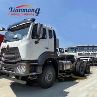 China Second Hand 6*4 10 Wheeler 400HP Howo NX Horse Tractor Trucks With Manual Window WEICHAI Engine for sale