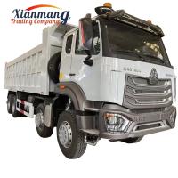 China 400HP Diesel Dump Tipper Truck HOWO NX 8X4 Drive Wheel Euro 3 Emission Standard And No ESC Or Multimedia System Equipped for sale