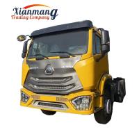 China Sino Truck Howo NX 380 6x4 10 Wheels Tractor Trucks 400 Horse Power Left Hand Driving Heady Duty Logistics Transport for sale