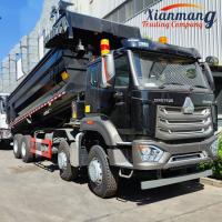 China Forward Shift Number 10 400HP Howo Tipper Truck 6x4 8x4 Dump Truck with HW76 Cab for sale
