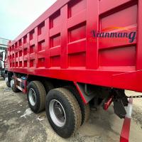 China SINOTRUK HOWO 8*4 Dump Truck 400 Horsepower With 31-40 Ton Loading Capacity for sale
