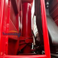 China 20 Cbm SINOTRUCK HOWO NX 8x4 Dump Truck 50 Ton With Tarpaulin Hohan High Capacity Aluminium Alloy for sale
