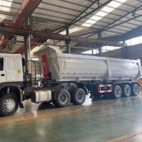 China U Type Tipper Dump Trailer Dump Truck 3 Axle 40 Cbm 60 Tons 70 Tons Tipper Semi Trailer for sale