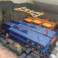China 3 4 Axles Flat Bed Semi Trailers 40 Ft Container Flatbed Semi Trailer For Sale In Tanzania for sale