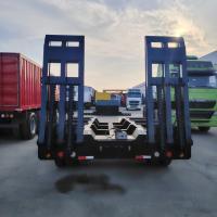 China Used New Lowboy Truck Trailer 60T Lowbed Semi Trailer For Sale for sale
