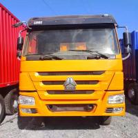 China Sinotruk 8x4 Model 371hp Dump Truck With Euro 3 Emission Standard Left Rudder Tire 12R20 for sale
