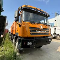 China RHD 8X4 Shacman Dump Truck Equipped With WEICHAI WP12.375E53 Engine And Customization Option for sale