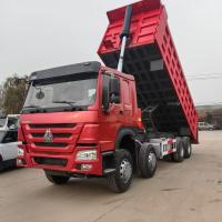 China Sinotruk Howo 371 8x4 Manual Transmission Dump Truck 10-12 Wheel 30 Ton Sand Diesel Right Heavy Truck Segment Used For Mining for sale