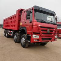 China Sinotruk Howo 371 8x4 Manual Transmission Dump Truck 10-12 Wheel 30 Ton Sand Diesel Right Heavy Truck Segment Used For Mining for sale