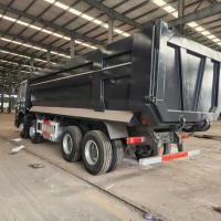 China 8X4 Lhd 12R20 375 HP Howo Dump Truck Customized With Steering And Horsepower Configuration for sale