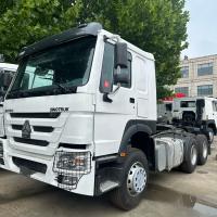 China Sinotruk 371hp 380hp 400 Hp 420hp White Tractor Prime Mover Truck 6x4 10 Wheels Rhd And Lhd Are Tyre 12 R20 Engine Sinotruck for sale